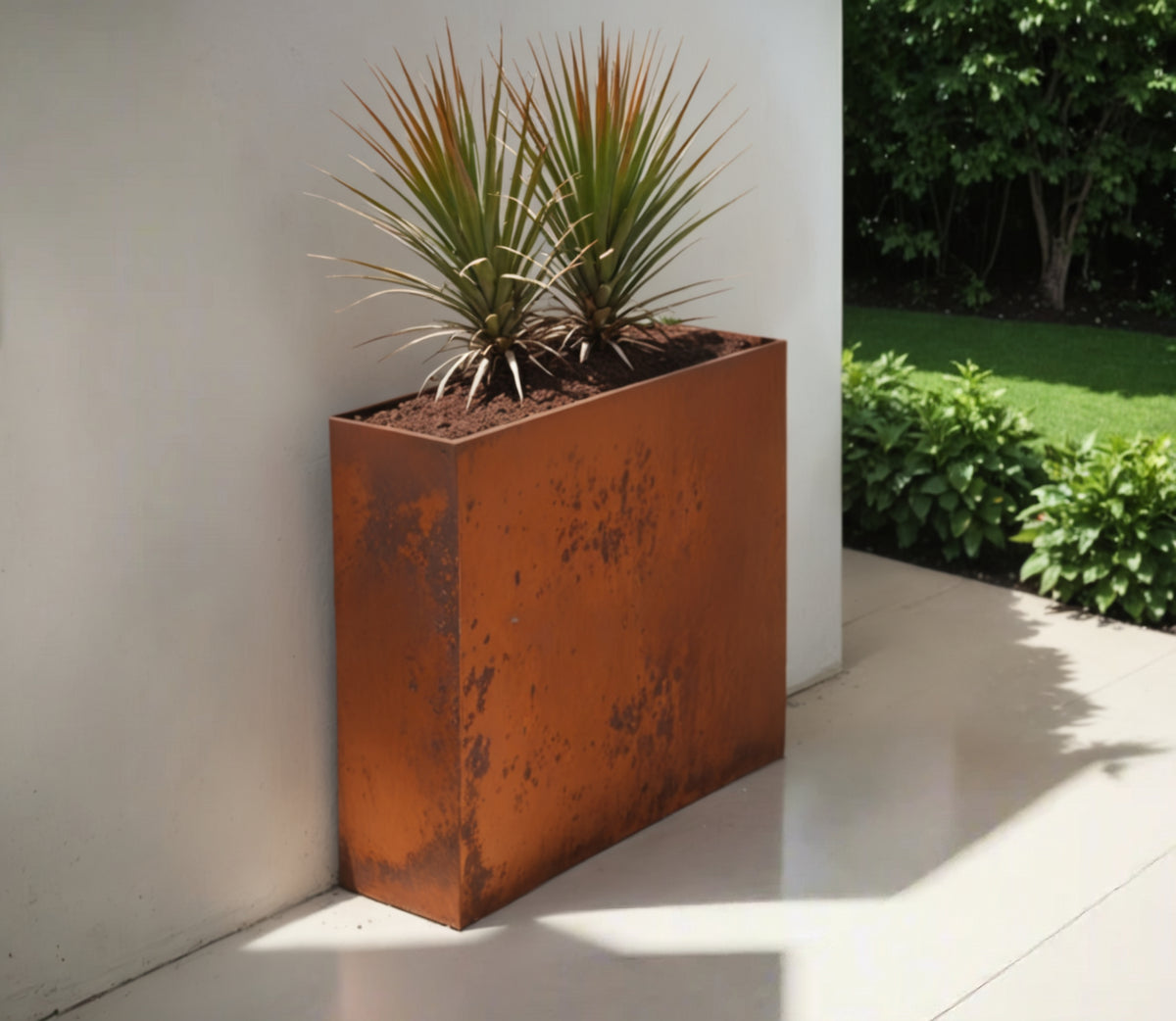 Corten Steel Edge Planters – MK Design Elements