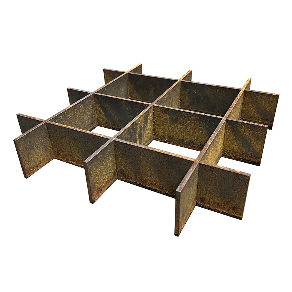 Corten Steel Firepit Grates - FREE SHIPPING – MK Design Elements